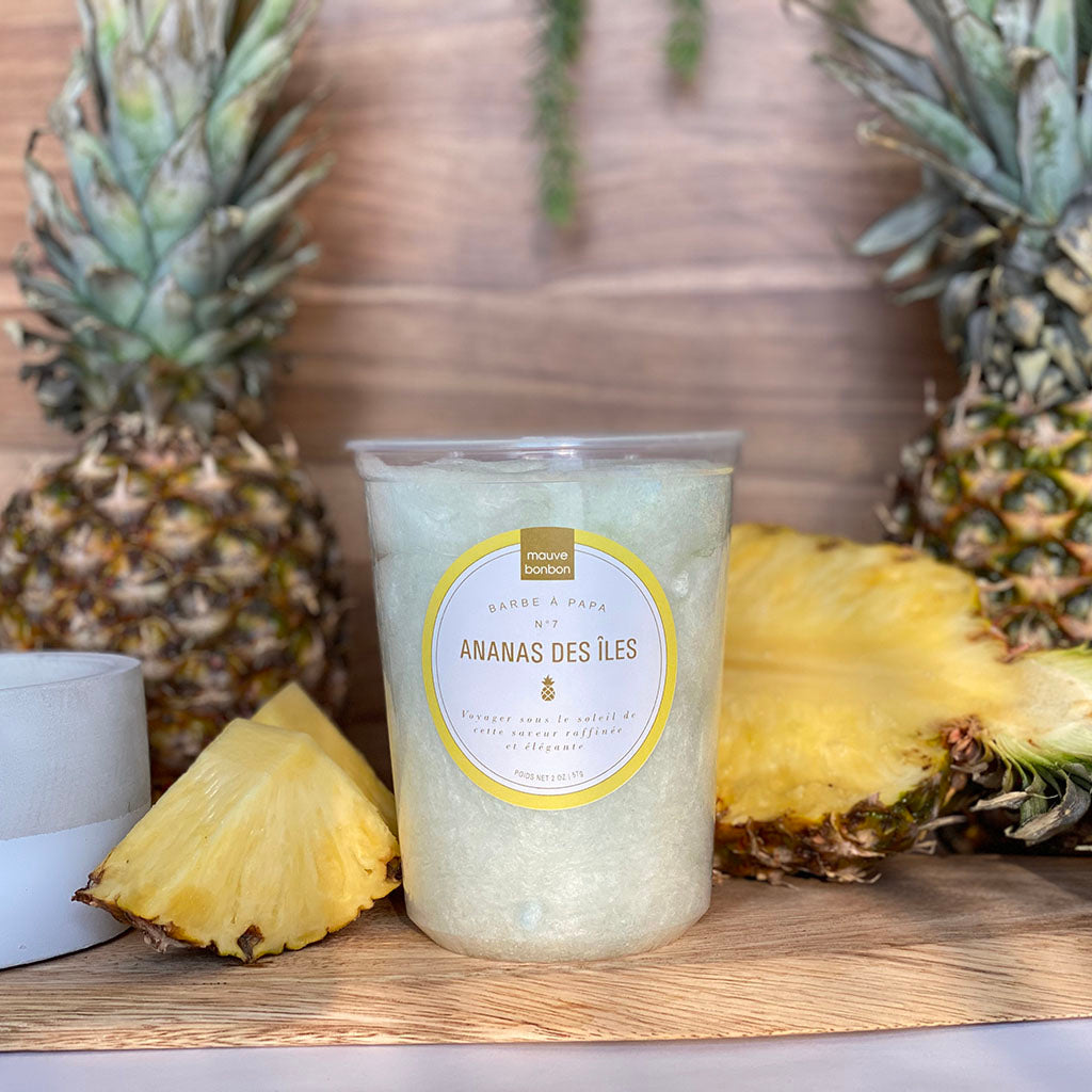 N°7 Ananas des Îles – mauve bonbon